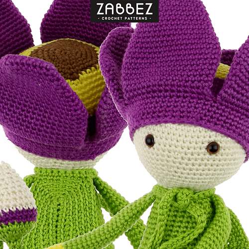 Ravelry: Tulip Theo flower doll pattern by Bas den Braver