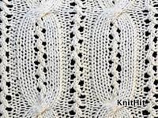 Ravelry: Twisted lace pattern by KnitHit.com