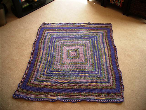 Ravelry: Lilac One Square pattern by Ann Regis