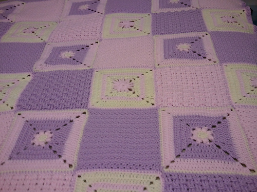 Ravelry: Four Square Wrap pattern by Melissa Leapman