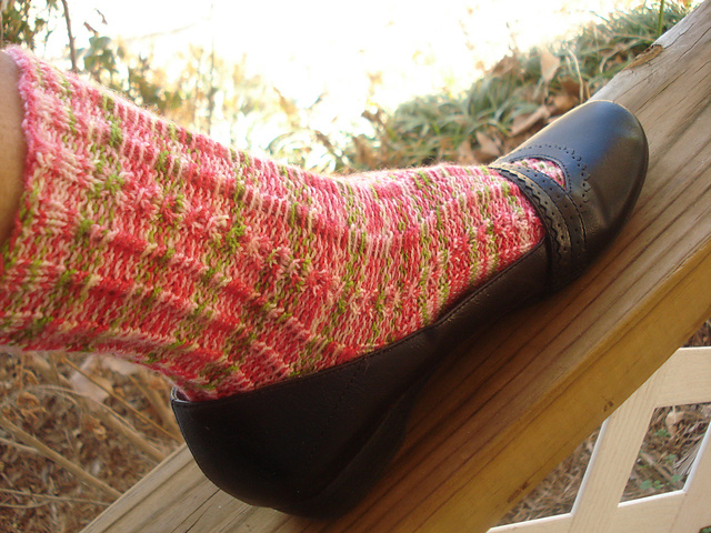 Ravelry: Static Socks pattern by Zina Davis