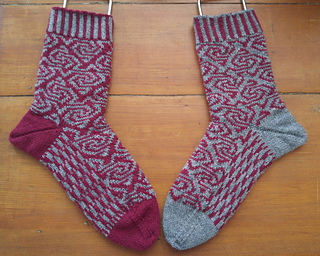 Ravelry: Zoei's Storm Call Bleeping Sock Games Sock 4