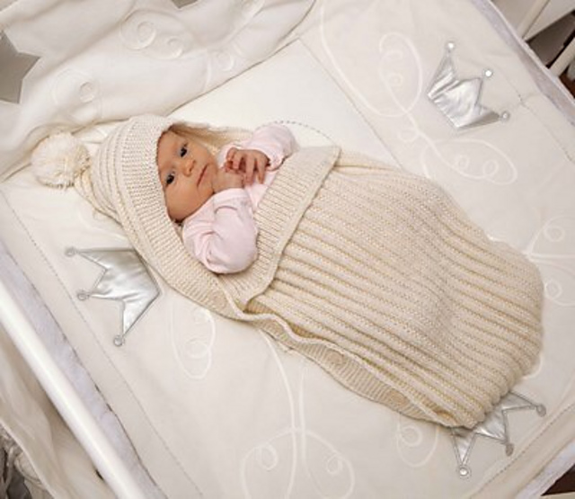 Ravelry: 1114-11 Sleeping Bag pattern by Berit Ramsland