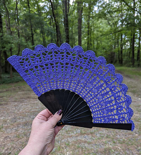Ravelry: Ankh hand fan pattern by Brandi Brewer