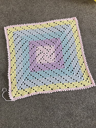 Ravelry: Which Way Filet Blanket pattern by Fiber Spider