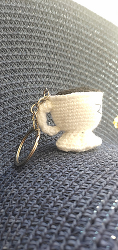 Ravelry: cup of coffee key ring pattern by zohra rhili
