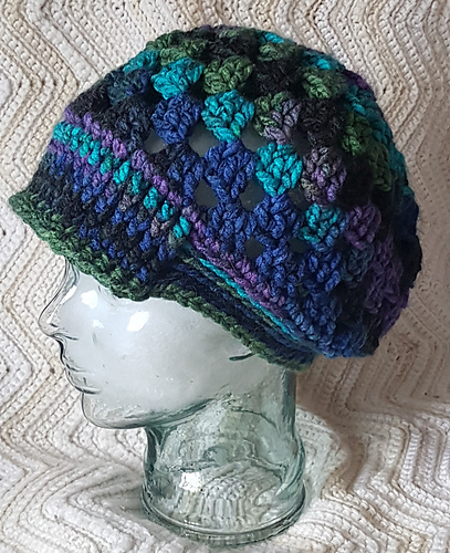 Ravelry: Granny Square Hat pattern by Salena Baca
