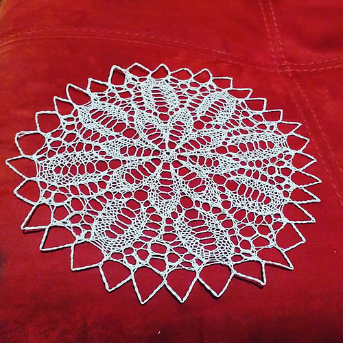 Ravelry: Eight-pointed Star Doily 6 pattern by Knitting Fool