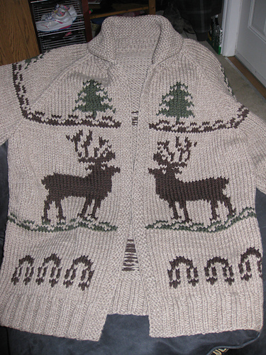 Ravelry: Reindeer Jacket pattern by Mary Maxim