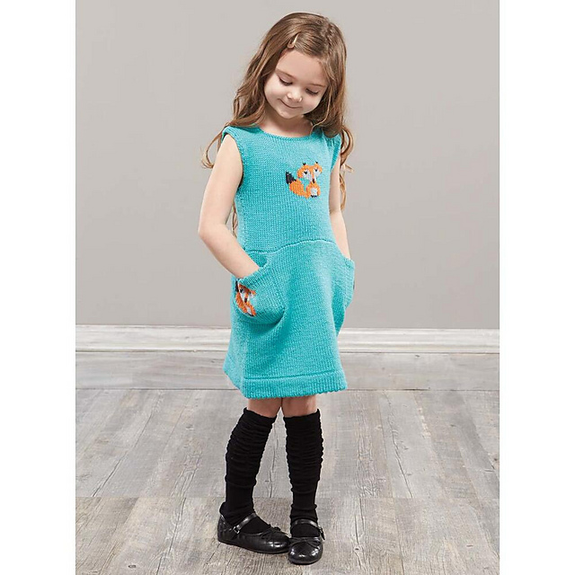 Ravelry: Reynard Dress pattern by Jennifer Raymond