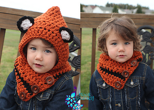 Ravelry: CoZy CoWl Hoodie pattern by Amanda Barile