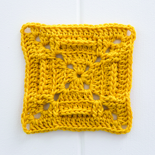 Ravelry: Back Loop Granny Square Cushion pattern by M O'Sullivan