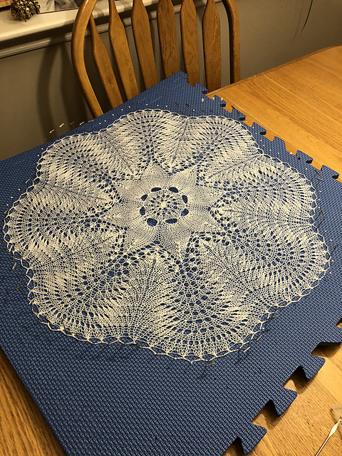 Ravelry: Knitted Lace Luncheon Mats pattern by Coats Design Team