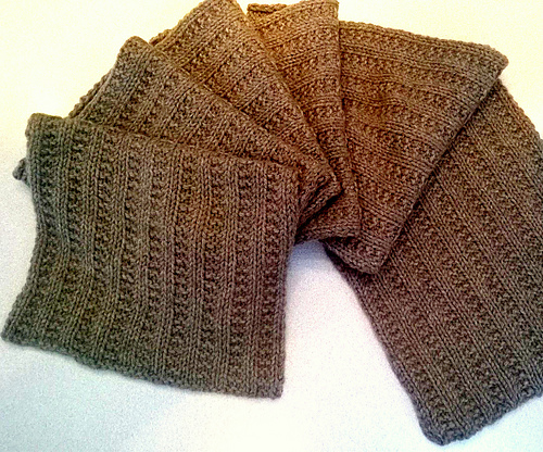 Ravelry: Boyfriend Scarf pattern by Angela Juergens