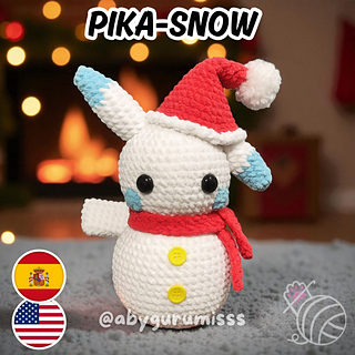 Ravelry: poke-snow pikachu pattern by Aby gurumisss