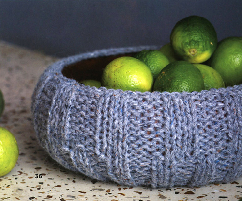 Ravelry: Ribbed Fruit Bowl Cover pattern by Ruth Cross