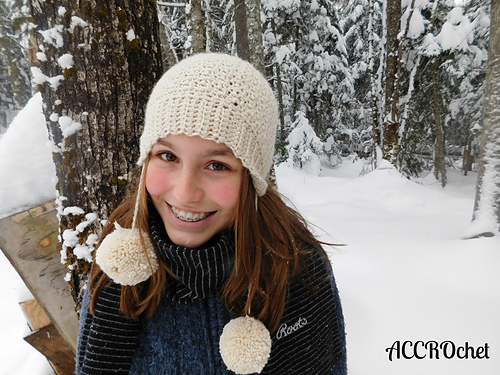 Ravelry: Snow Angel hat pattern by Julie Sarah Desjardins | ACCROchet
