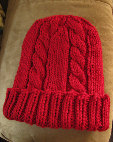 Ravelry: Simple (Cabled) Toque pattern by The Students of Subway Academy II