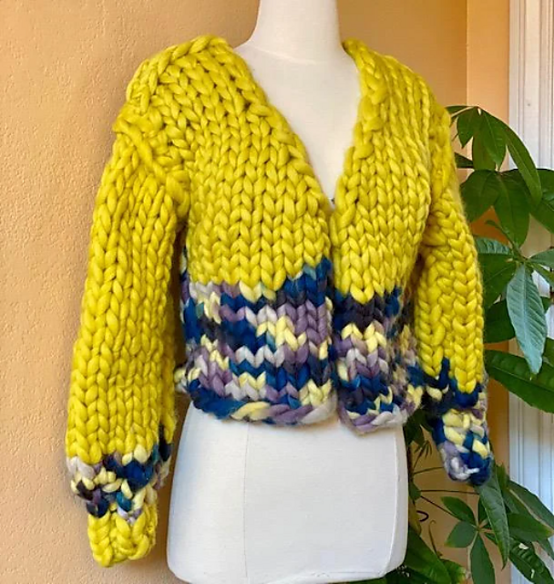 Ravelry: Jumbo Cardigan pattern by Adriana Petre
