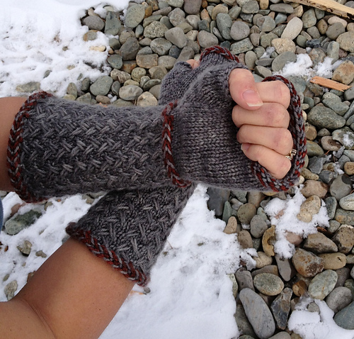 Ravelry: Battle Gauntlets pattern by Adrienne Lawrence