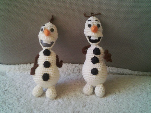 Ravelry: Mini Olaf the Snowman pattern by Carrey Reynolds