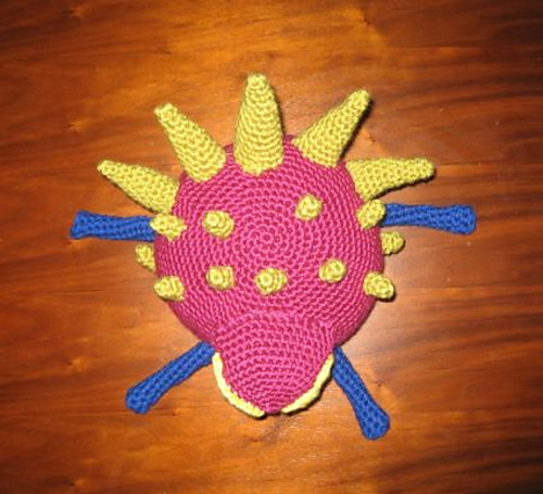 Ravelry: Zoomer from Metroid pattern by Anne Gee White