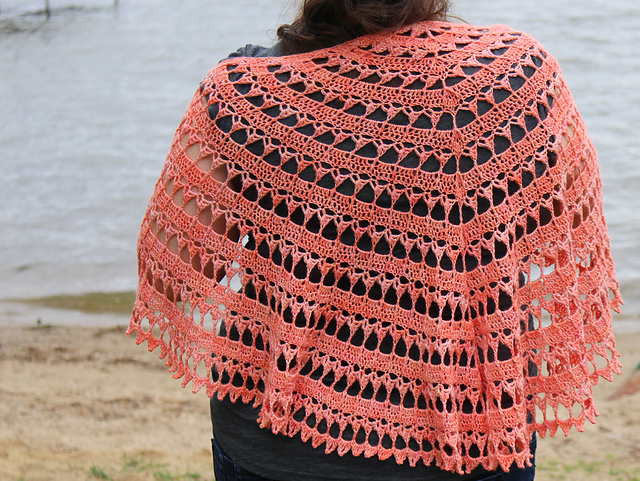 Ravelry: Phoenix Rising Shawl pattern by Aimée Hansen