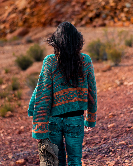 Ravelry: Chakana Cardigan pattern by Cecilia Losada