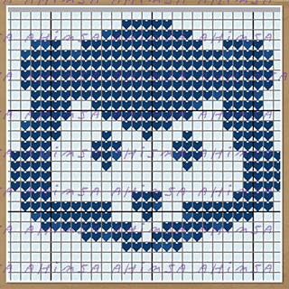 Ravelry: simple cubby bear chart pattern by Jenna Greer
