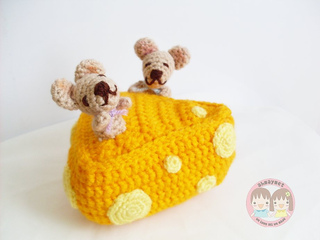 Ravelry: Cheese Lovers pattern by Butterbearmade