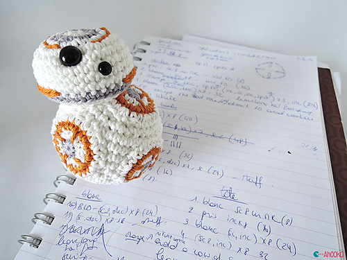 Ravelry: Star Wars BB8 pattern by Ahooka Migurumi
