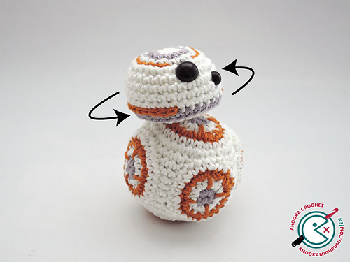Ravelry: Star Wars BB8 pattern by Ahooka Migurumi