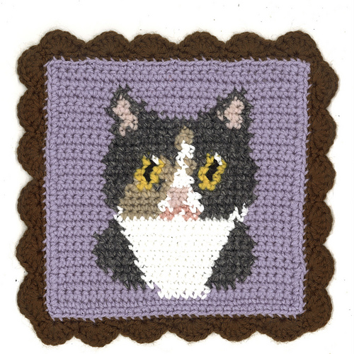 Ravelry: Purrfect Portrait pattern by Aidan Wells