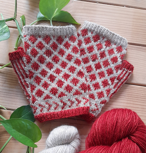 Ravelry: Romvos Mitts pattern by The Athenian Maker
