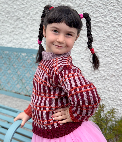 Ravelry: Abstracta Pullover pattern by Ailbíona McLochlainn