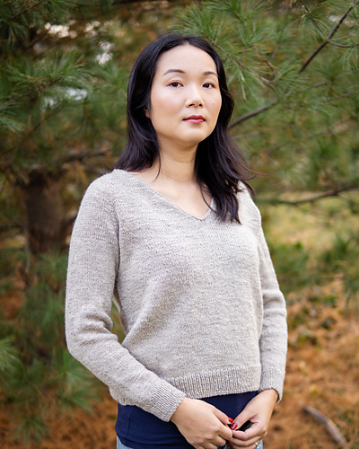 Ravelry: Slightly Sassy V pattern by Aimee Sher