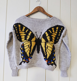 Ravelry: Tiger Swallowtail pattern by Alexandria Wenninger