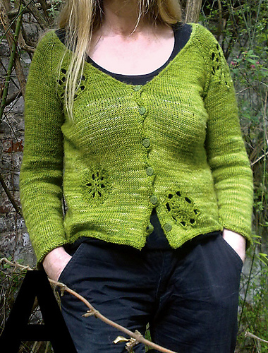 Ravelry: fleur cardigan pattern by alfa knits