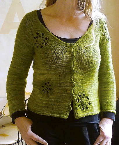 Ravelry: fleur cardigan pattern by alfa knits