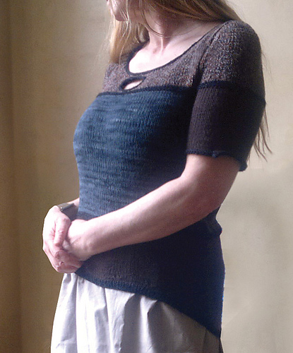Ravelry: O tee pattern by alfa knits