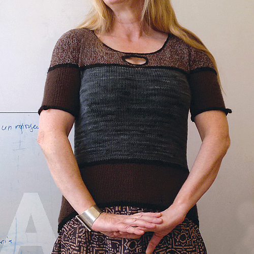 Ravelry: O tee pattern by alfa knits