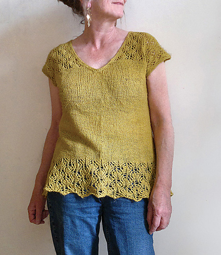 Ravelry: linne tee pattern by alfa knits