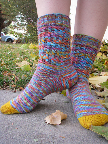 Ravelry: Fish Lips Kiss Heel pattern by Sox Therapist