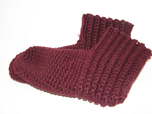 Ravelry: Slipper Sock pattern by Sharon Klinsky