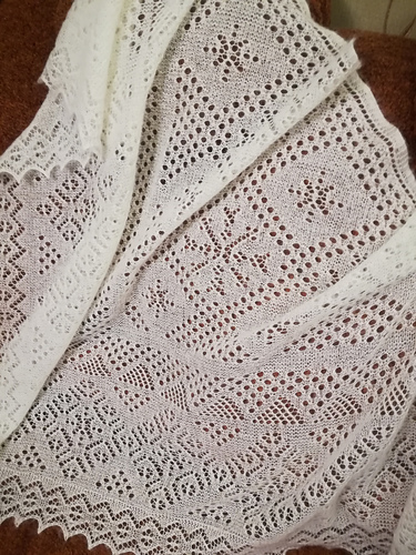 Ravelry: White Snow triangle pattern by Svetlаnа Loginovа