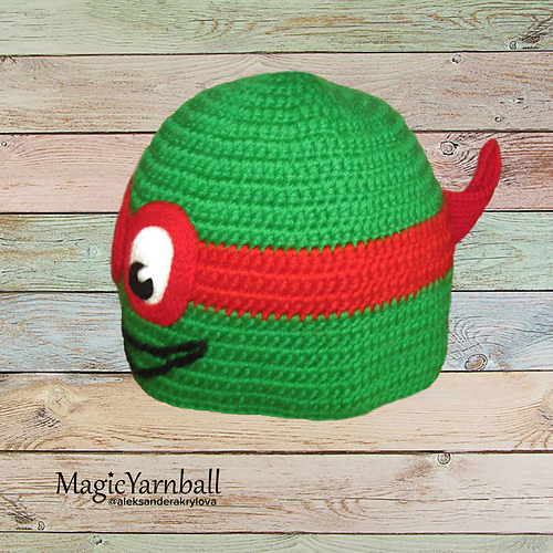 Ravelry: Hat «Turtle» pattern by Aleksandera Krylova