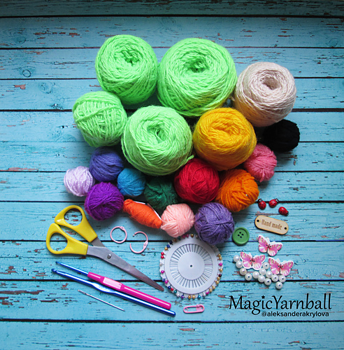 Ravelry: «Summer» green bag pattern by Aleksandera Krylova