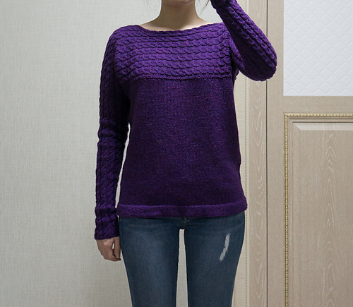 Ravelry: Bowmont Jumper pattern by Sonja Bargielowska