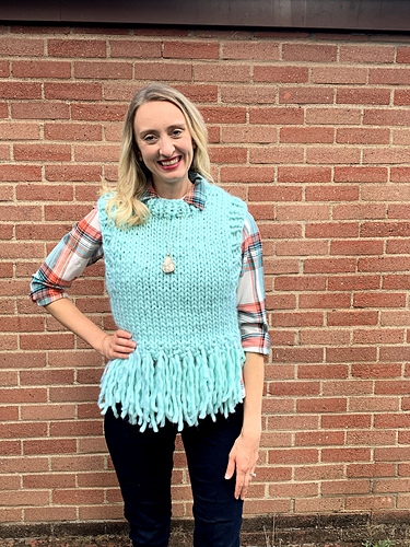 Ravelry: Fringe Vest pattern by Loopy Mango