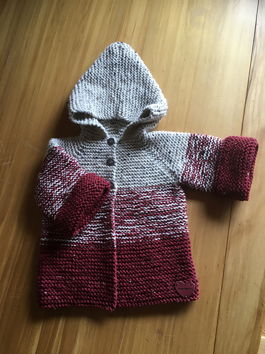 Ravelry: Babbity Chunky Hooded Jacket pattern by marianna mel